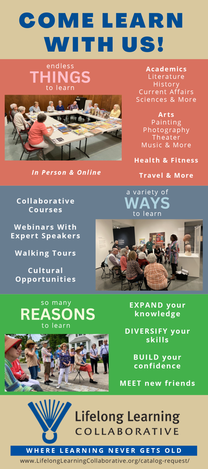 Come learn with us! – Lifelong Learning Collaborative
